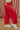 The Callie High Waist Vintage Wash Barrel Leg Pants in Red ...